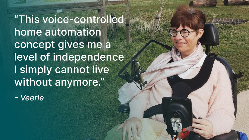 Voice control for individuals with limited mobility